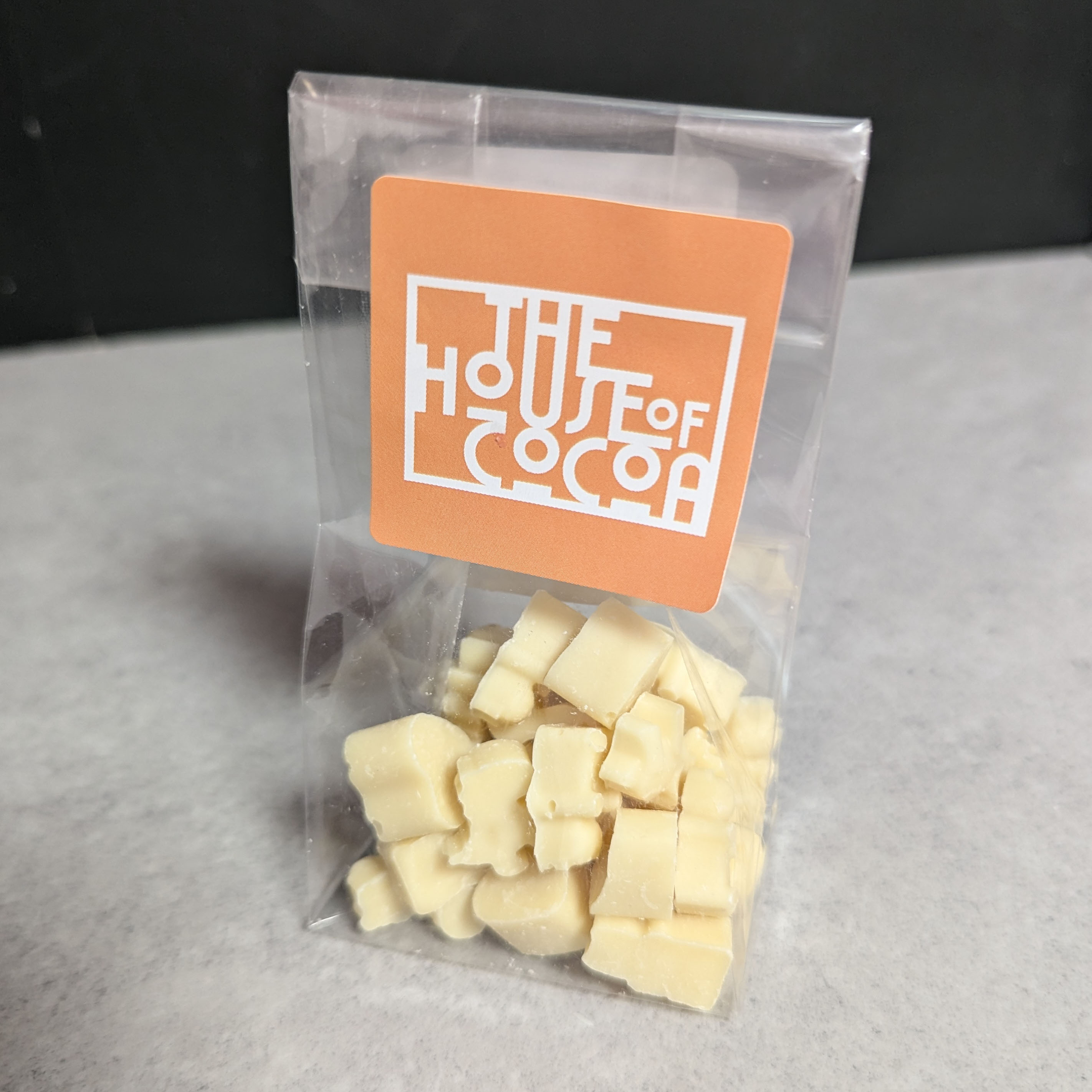 White Chocolate Mini Kids Shapes - The House Of Cocoa